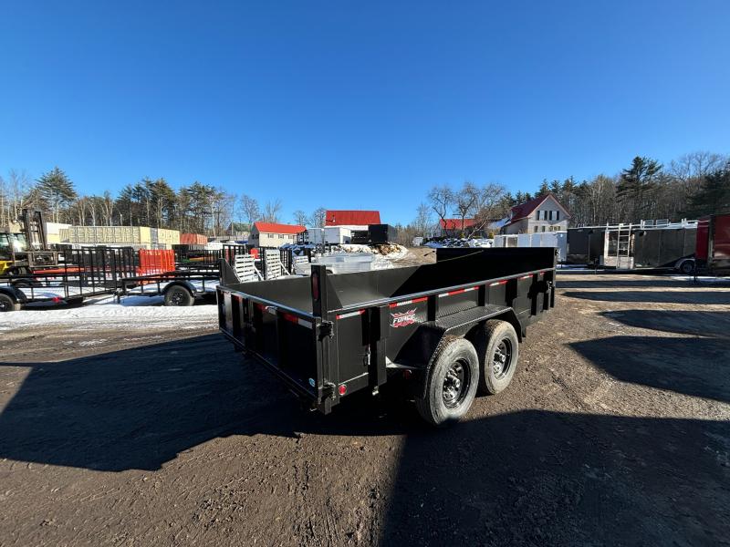 2025 Force 7X14 14K Dump Trailer W/ TARP KIT AND SLIDE OUT RAMPS in ...