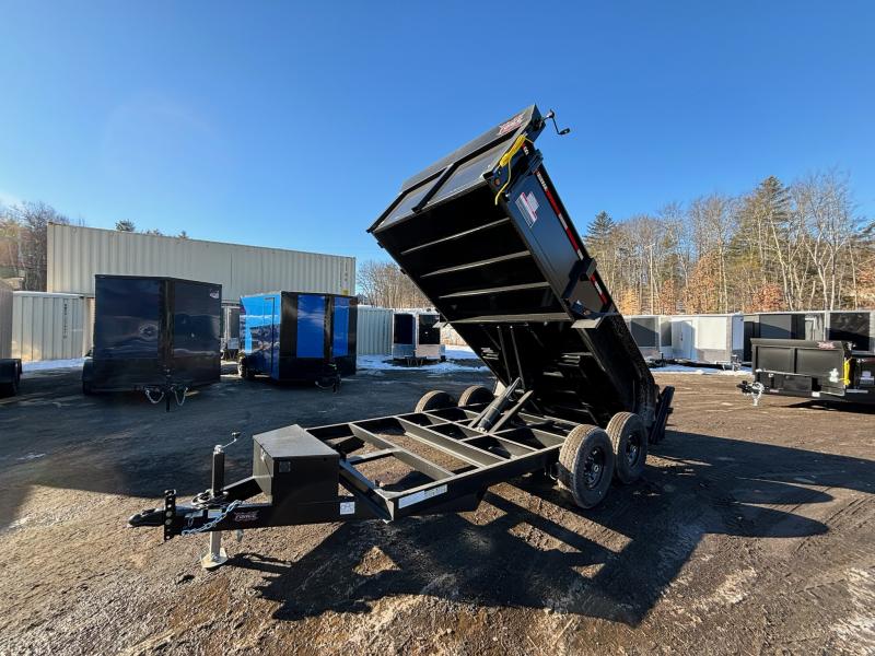 2025 Force 7X14 14K Dump Trailer W/ TARP KIT AND SLIDE OUT RAMPS in ...