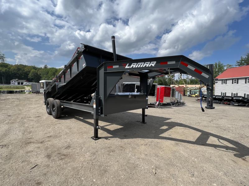 2024 Lamar Trailers 7X16 14K Telescopic Dump Trailer in Chichester, NH ...