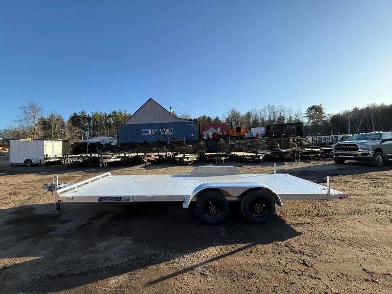 2026 Aluma 7X20 7K ALUMINUM CAR TRAILER W/ SLIDE OUT RAMPS in ...