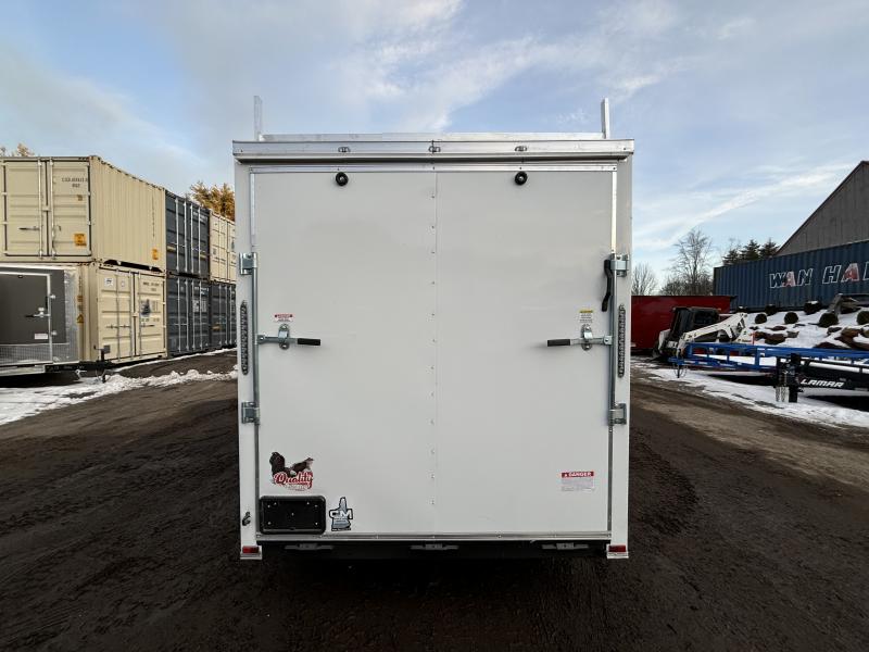 2025 Quality Cargo 7X16 CONTRACTOR PKG WALK ON ROOF Cargo / Enclosed ...