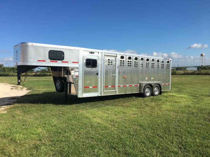 2020 Wilson Trailer Company 24 ft Stock Combo Livestock Trailer in ...