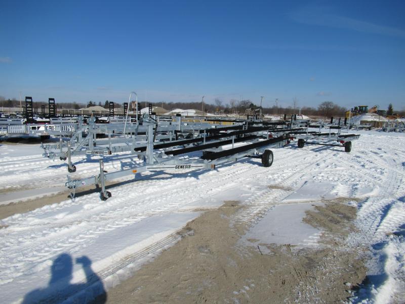 2021 Genesis 20' Single Axle Float On Pontoon Boat Trailer in New ...