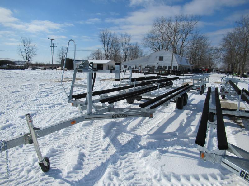 2021 Genesis 24' Tandeam Axle Float On Pontoon Boat Trailer in New ...