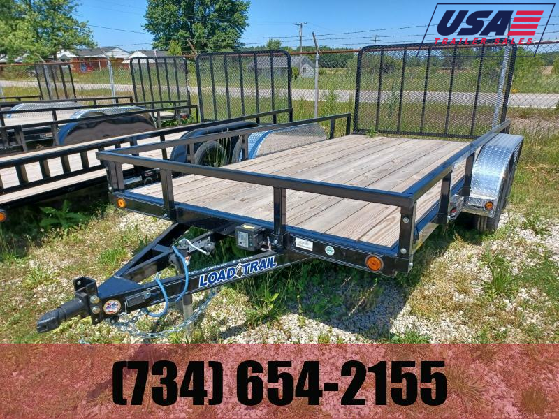 83" X 14' LOAD TRAI TANDEM AXLE UTILITY / LANDSCAPE in New Boston, MI ...