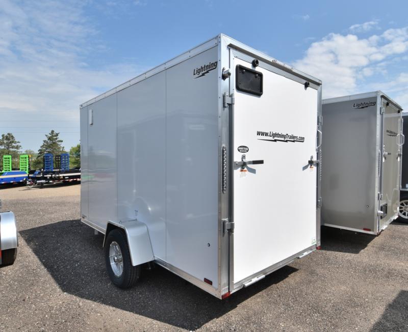 2024 Lightning Trailers LTF 6X12 RSA Cargo / Enclosed Trailer in Elk ...