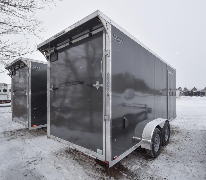 2025 Lightning Trailers LTF 7X16 RTA2 Cargo / Enclosed Trailer in Elk ...
