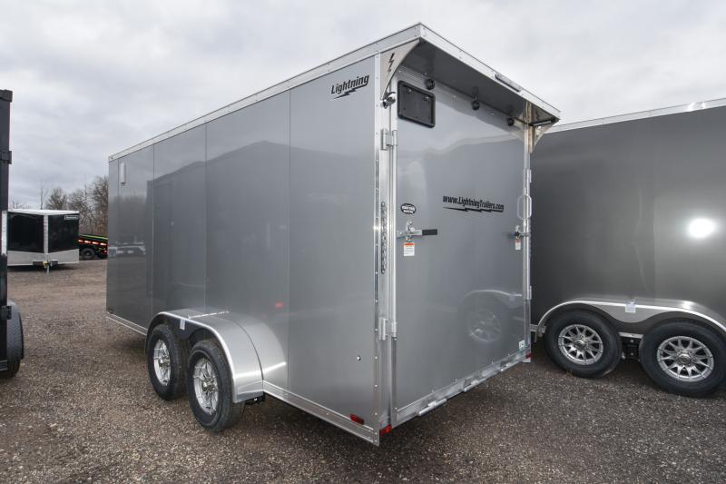 2025 Lightning Trailers 7x16 RSA Cargo / Enclosed Trailer in Elk Mound ...