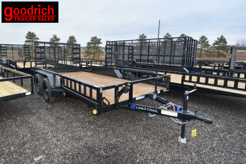 2025 Load Trail LT 83X14 TA2 W/SIDE RAIL RAMPS ATV Trailer in Elk Mound ...