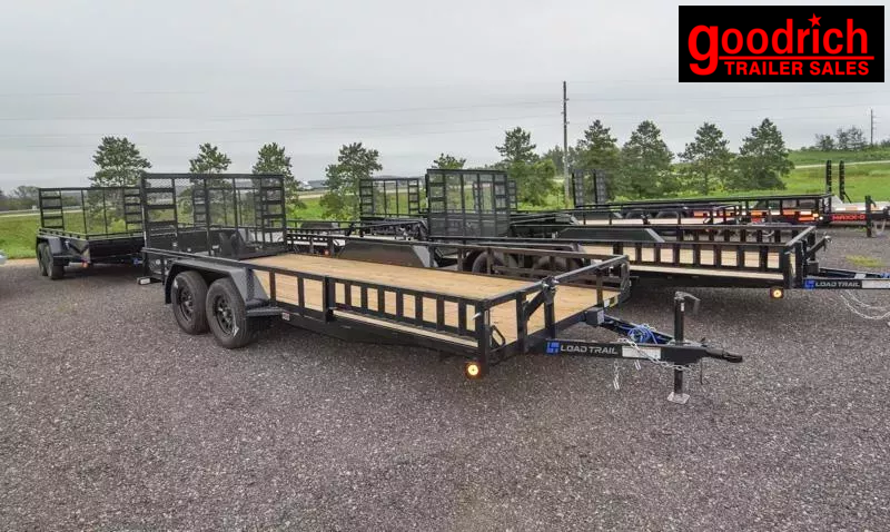 2025 Load Trail LT 83X18 TA2 W/SIDE RAIL RAMPS ATV Trailer in Elk Mound ...