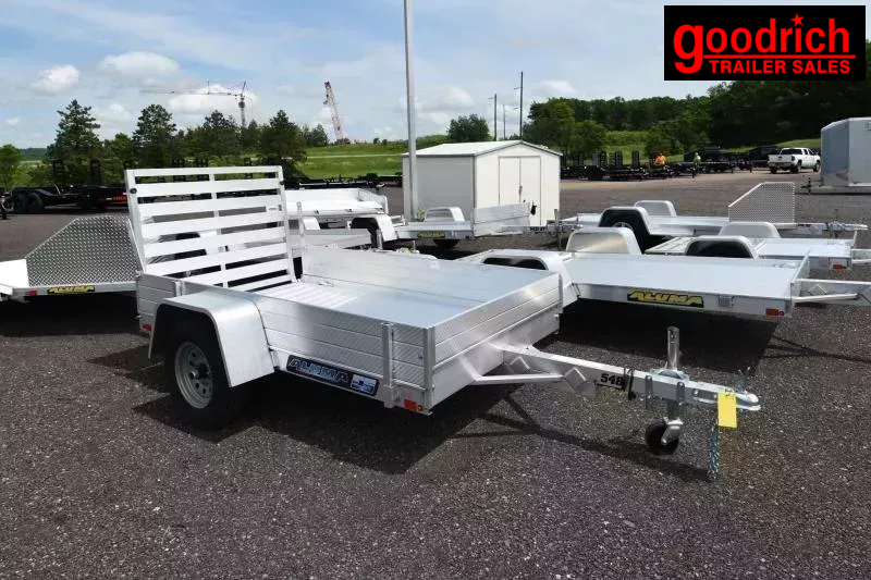 2026 Aluma 548 ESA W/12" SOLID SIDES Utility Trailer in Elk Mound, WI ...