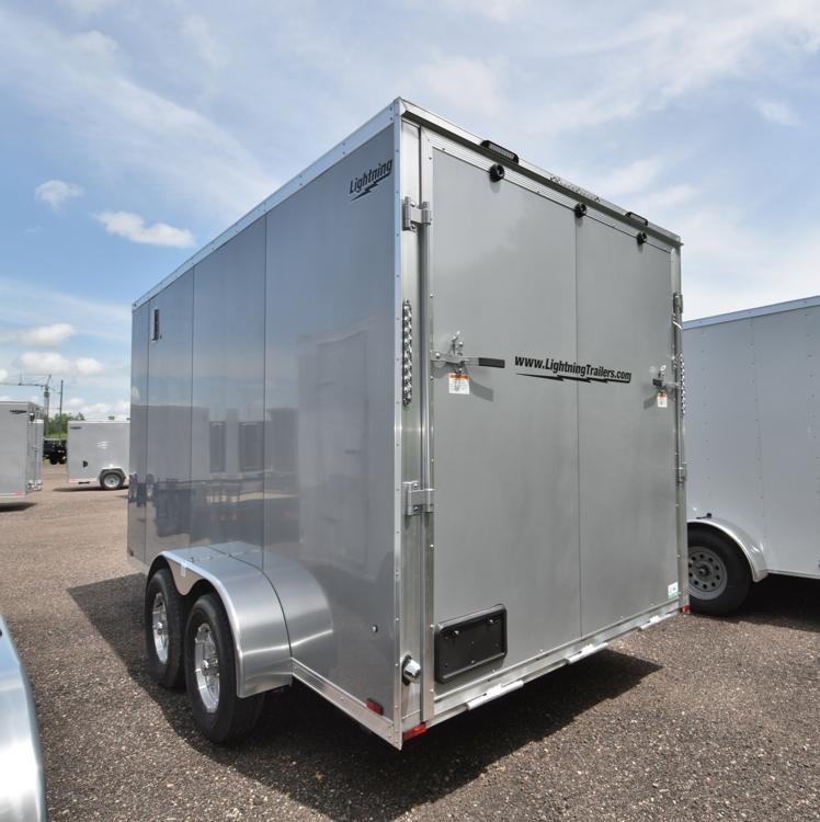 2024 Lightning Trailers LTF 7X14 RTA2 Cargo / Enclosed Trailer in Elk ...