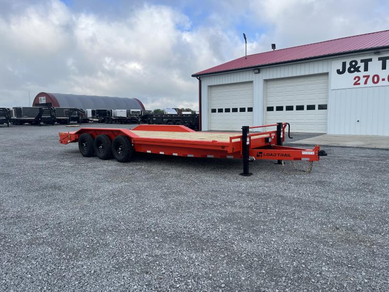2024 Load Trail 102"x24' Orange Tri -Axle 21,000# Drive Over Fender Max ...