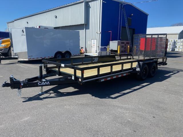 2025 CAM SUPERLINE 7X20 TANDEM AXLE UTILITY/LANDSCAPE TRAILER in ...