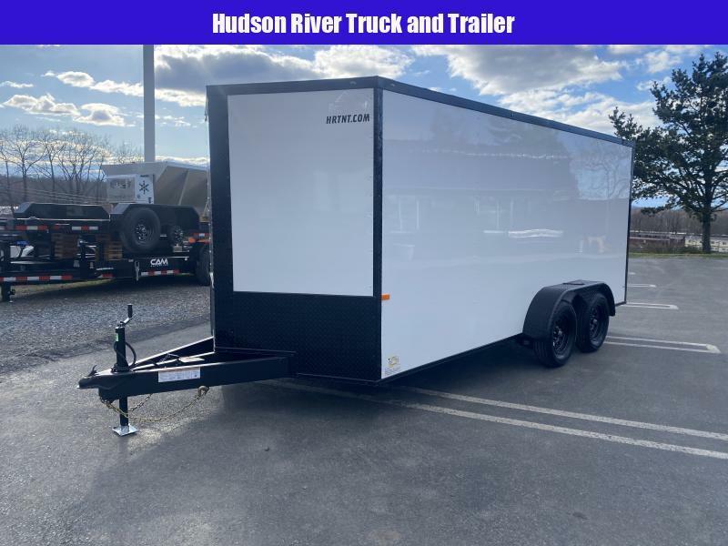 2024 ROCK SOLID 7X16 TANDEM AXLE ENCLOSED CARGO TRAILER *SEMI-SCREWLESS ...