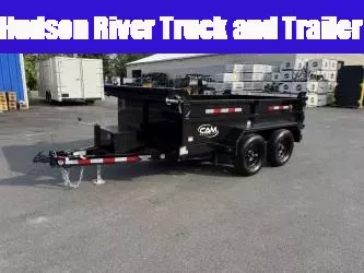 2025 CAM SUPERLINE 6X10 TANDEM AXLE DUMP TRAILER *D RINGS, BOXED TARP ...