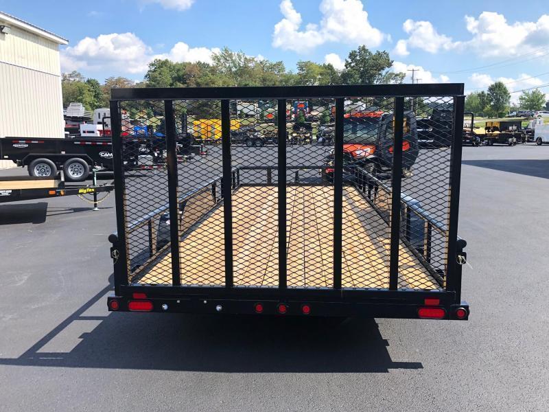 BIGTEX 2023 70PI 7' x 18 Tandem Axle Pipe Landscape / Utility Trailer ...