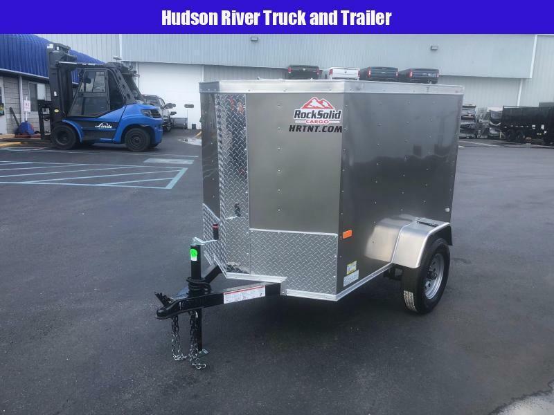 2024 ROCK SOLID 4X6 SINGLE AXLE ENCLOSED CARGO TRAILER in Poughkeepsie ...