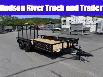2025 CAM SUPERLINE 7X14 TANDEM AXLE TUBE TOP ATV UTILITY/LANDSCAPE ...