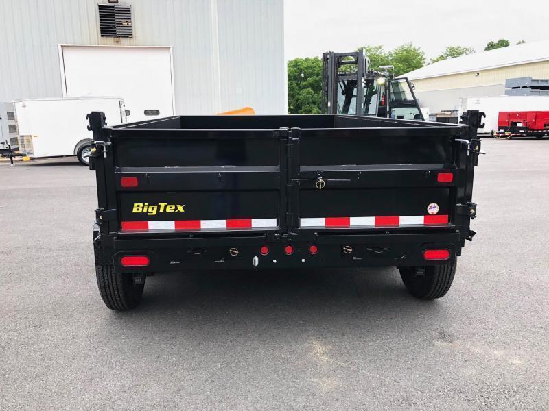 BIGTEX 2019 14LX-12 (7' x 12') BLACK HEAVY DUTY TANDEM EXTRA WIDE DUMP ...