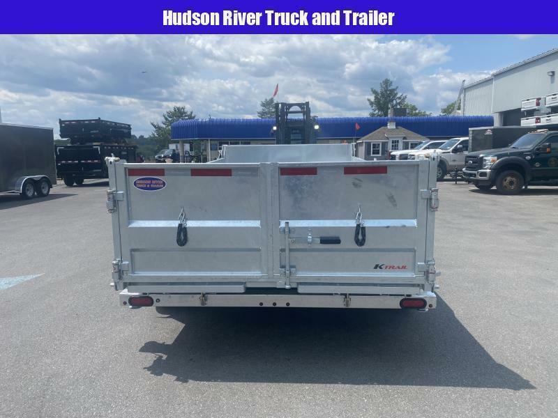 2025 K-TRAIL 7X12 TANDEM AXLE GALVANIZED DUMP TRAILER *COMBO DOORS in ...