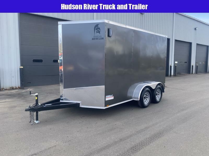 2024 SPARTAN 7x12 TANDEM AXLE ENCLOSED CARGO TRAILER W/ 12" EXTRA ...