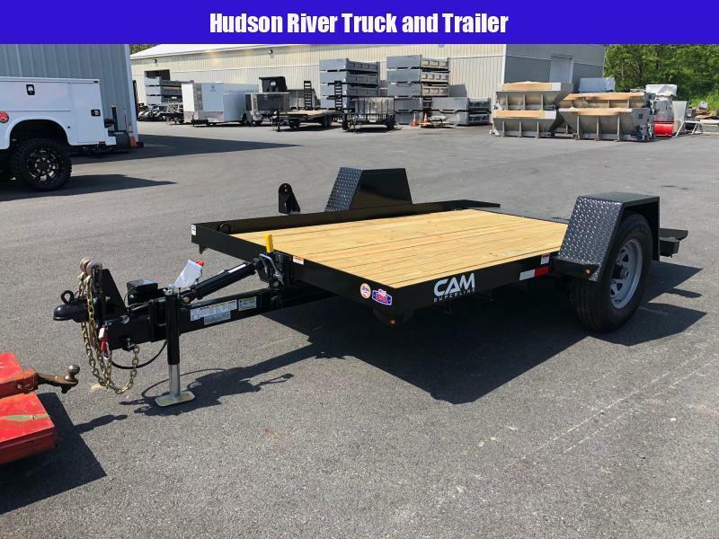 2025 CAM SUPERLINE 6X12 SINGLE AXLE EQUIPMENT TRAILER *3 TON TILT in ...