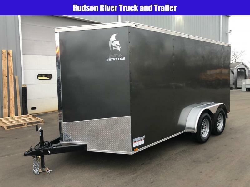2024 SPARTAN 7X14 TANDEM AXLE ENCLOSED CARGO TRAILER W/ 12" EXTRA ...