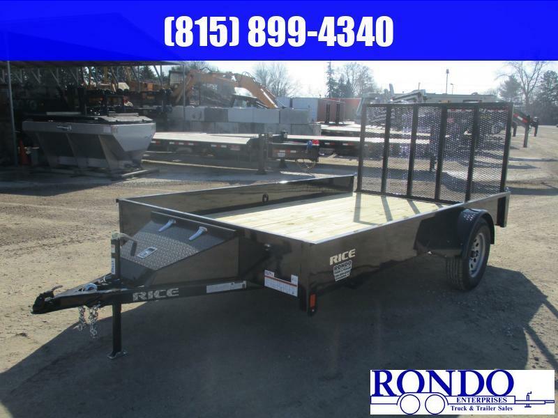 2022 Rice Trailers SST8212 Utility Trailer in Sycamore, IL | Trailer Trader
