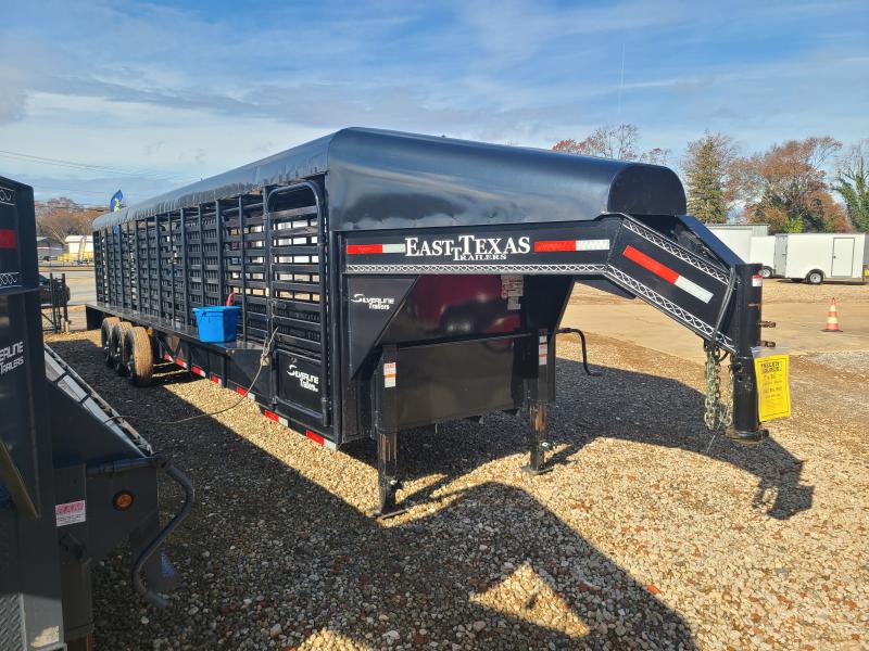 REPO - 2022 East Texas 7x36 TTA 21K Gooseneck Livestock Trailer in ...