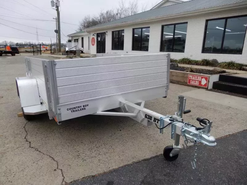 Aluma 63x8' Utility 24" Solid Sides 2026 in Cumming, GA | Trailer Trader