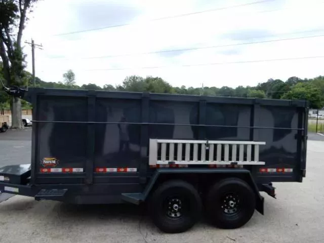 Covered Wagon 7x14' Dump 4' Sides Ramps 2025 in Cumming, GA | Trailer ...
