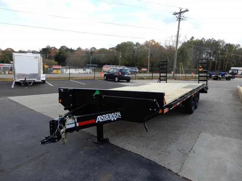 Anderson 8.5x22' Equipment Deck-over w/5' Dovetail & Famps 2026 in ...