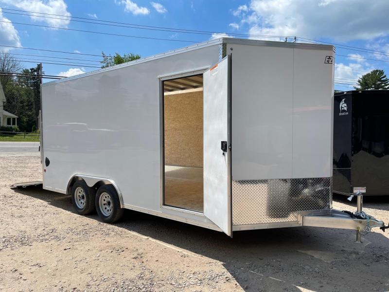 2021 EZ Hauler 8.5x16 +3 ft V-nose/Aluminum Car Hauler/7000gvwr/12 ...