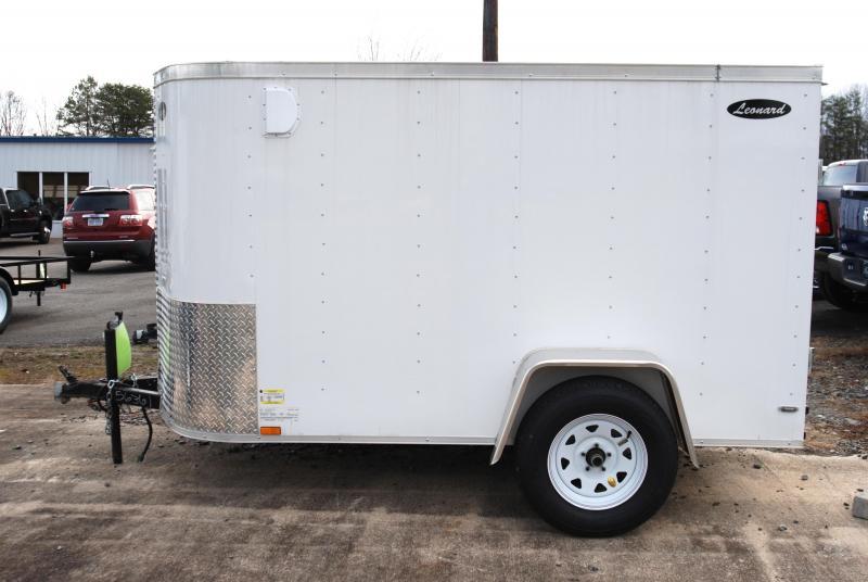 5 x 8 SIngle-Axle Cargo Trailer. Aluminum body with V-Nose. Built to ...