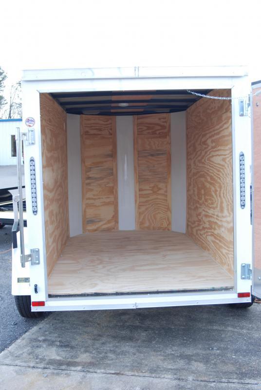5 x 8 SIngle-Axle Cargo Trailer. Aluminum body with V-Nose. Built to ...
