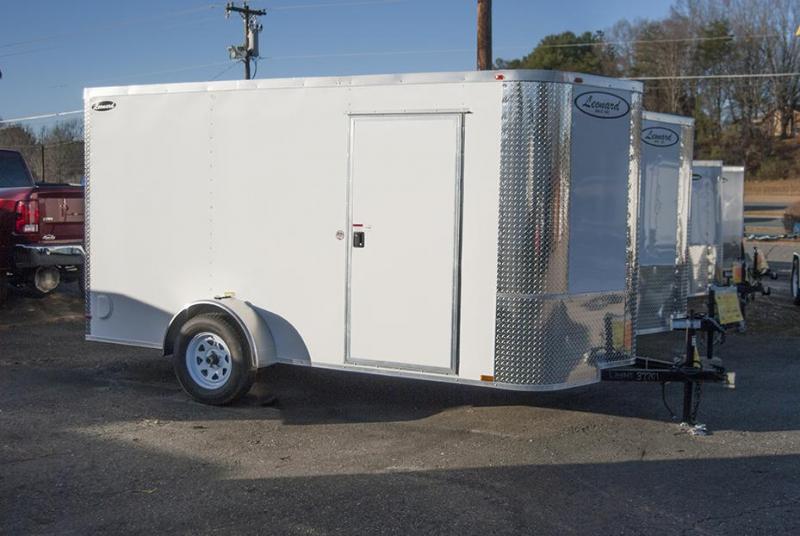 6x12 SIngle-Axle Cargo Trailer. Aluminum body with V-Nose. Built to ...