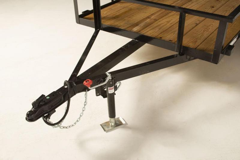 2018 - 5' x 8' Utility Trailer. 48" Ramp Gate with slam latches. in ...