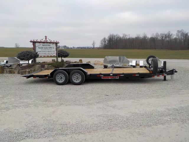 2021 Trailerman Trailers Inc. T83166CT-B-160 TILT Equipment Trailer ...