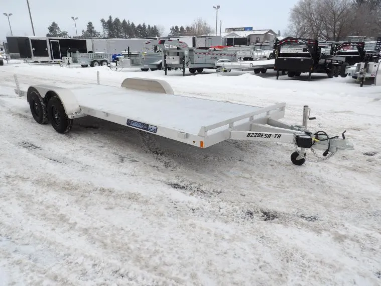 2026 Aluma 8220ESA-TA-EL-R-RTD Utility Trailer in Hinckley, MN ...