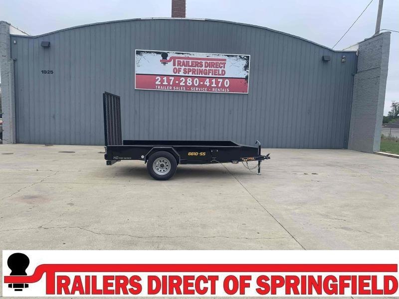 2022 Doolittle Trailer Mfg.66X10 Steel Side Utility Trailer in ...