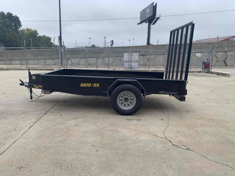 2022 Doolittle Trailer Mfg.66X10 Steel Side Utility Trailer in ...