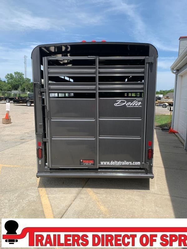 2022 Delta Manufacturing Delta Stock Trailer Livestock Trailer ...