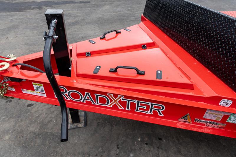 20' GTX Gravity Tilt 102" Wide (2) 7k Torsion Axles 4' Stationary Deck ...