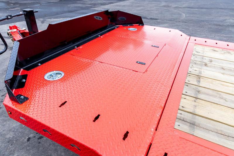 20' GTX Gravity Tilt 102" Wide (2) 7k Torsion Axles 4' Stationary Deck ...