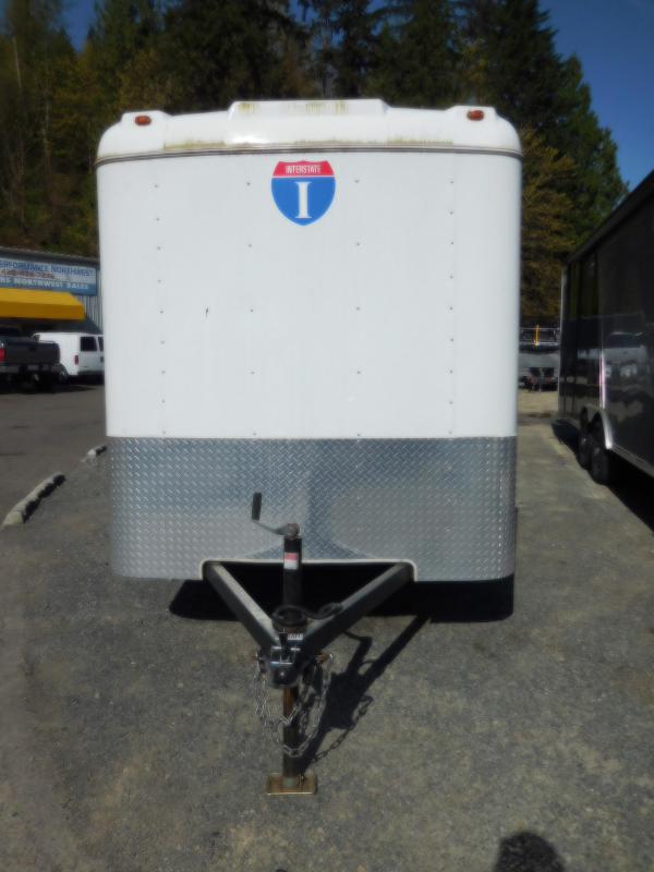 Used 2015 Interstate 6x10 Loadrunner with Rear Ramp Enclosed Cargo ...
