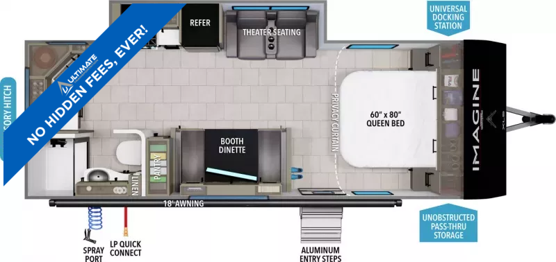 2025 Grand Design RV Imagine XLS 22MLE in Fargo, ND | Trailer Trader