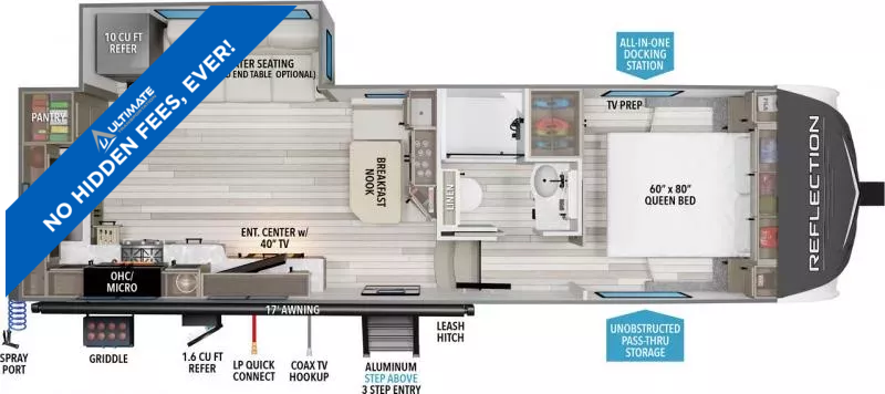 2026 Grand Design RV Reflection 150 Series 270BN in Fargo, ND | Trailer ...