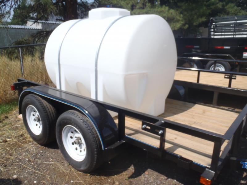 Water Trailer 5x10 Tandem Axle Angle Rail Utility Trailer | Near Me