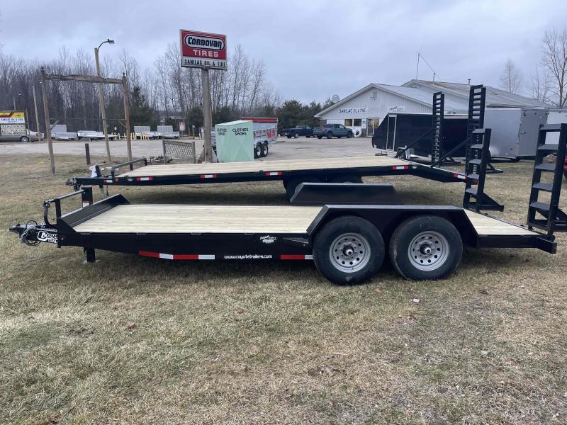 2023 Coyote 18 FOOT 7 TON Equipment Trailer in Sandusky, MI | Trailer ...